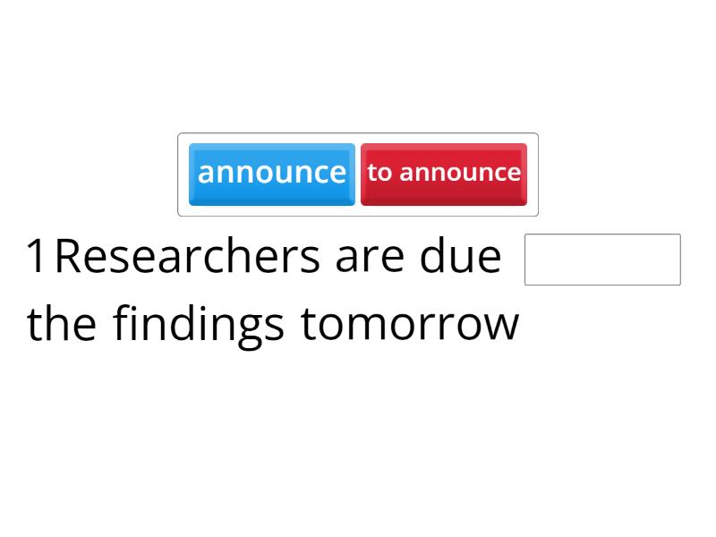 Future probability - Complete the sentence