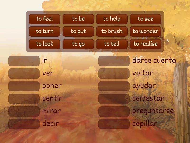 Simple Present Translation - Match up