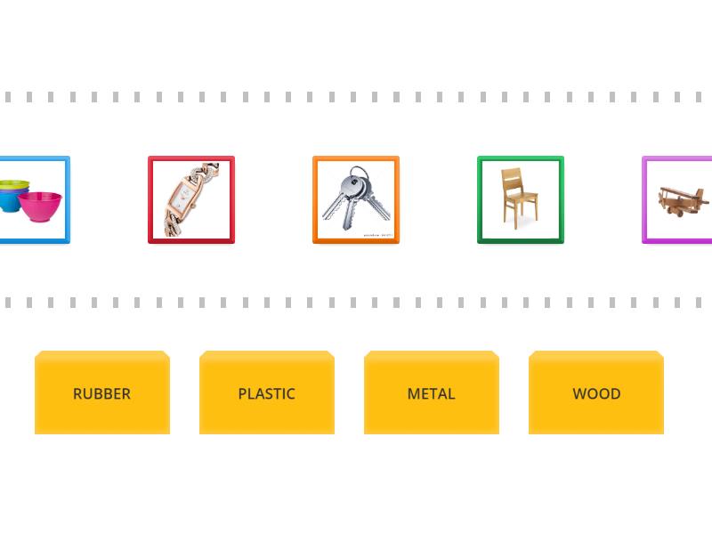 WHAT IS IT MADE OF? - Clasificación rápida