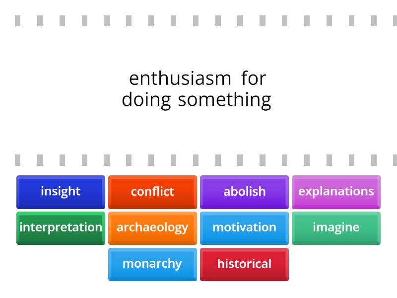 VOCABULARY UNDERSTANDING.1 - Find the match