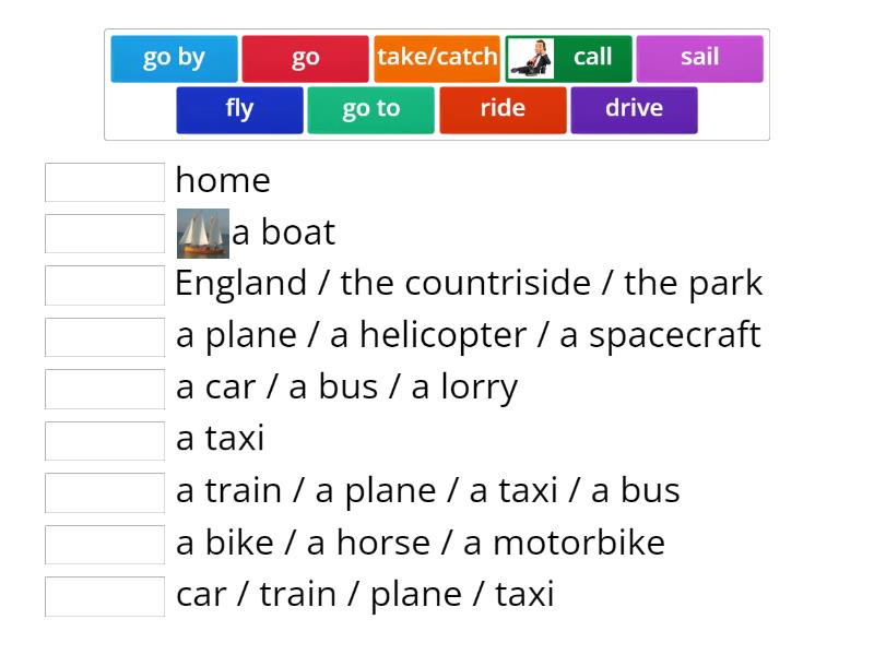 Transport_collocations - Match up