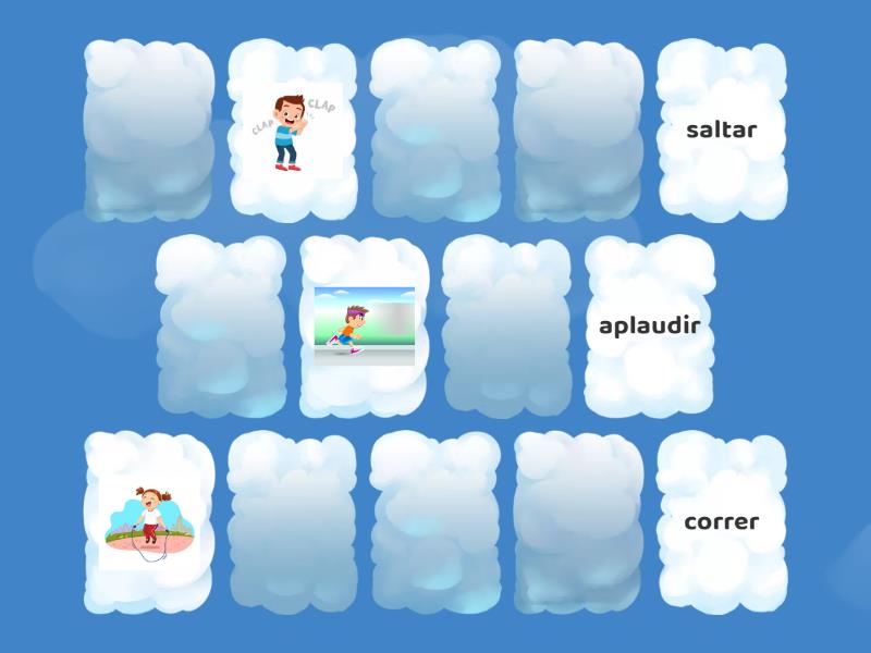 Verbos en infinitivo - Matching pairs