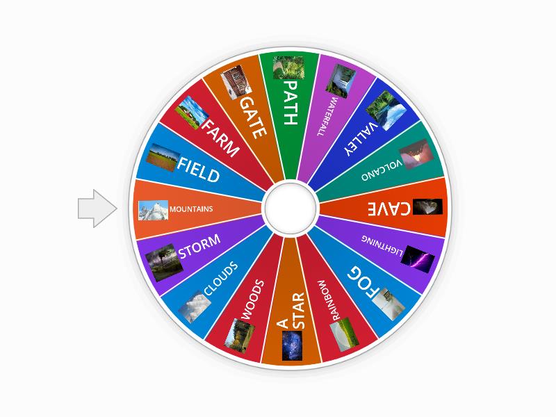 NATURE - Spin the wheel