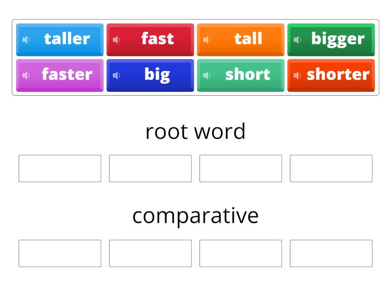 comparative - Group sort