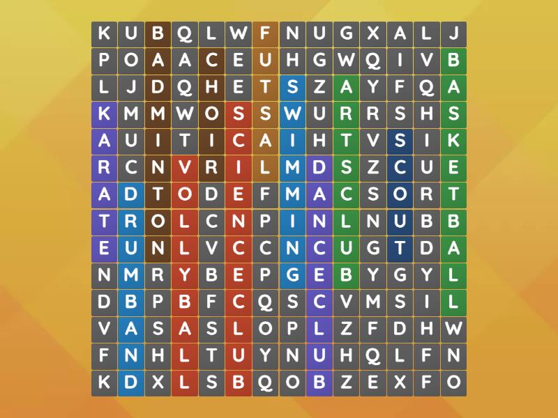 My Club - Wordsearch