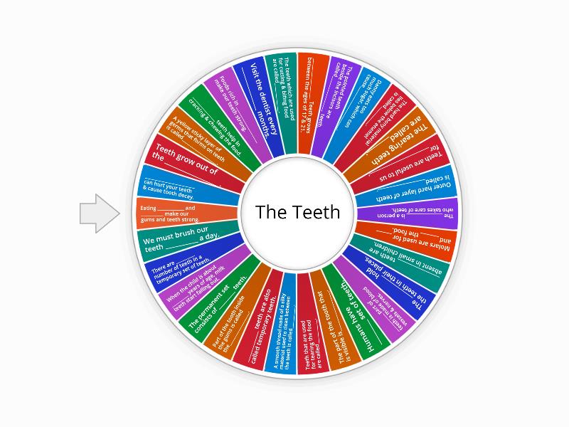 The Teeth(Revision) - Spin the wheel