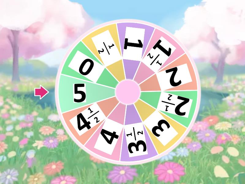 FRACTION Spinner - Spin the wheel