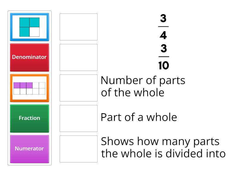 Fraction - Match up