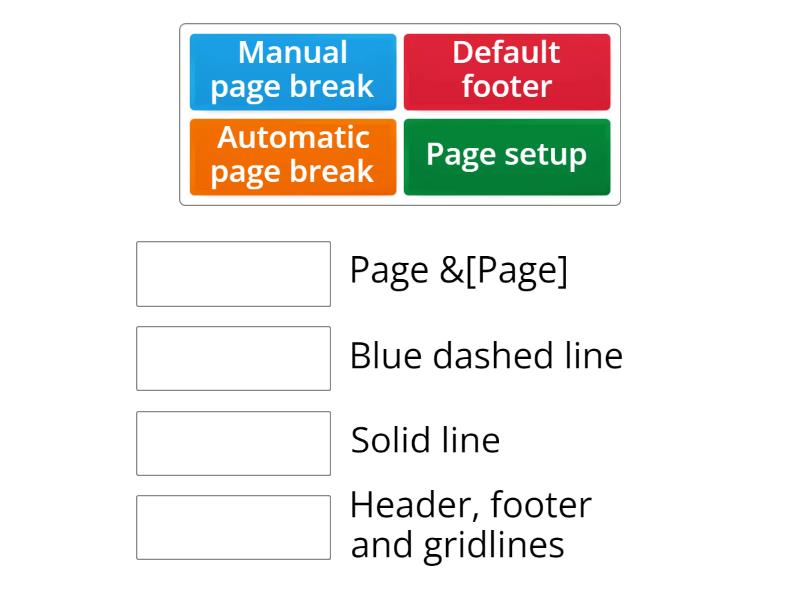 Chapter-5 Productivity Basics - Match up