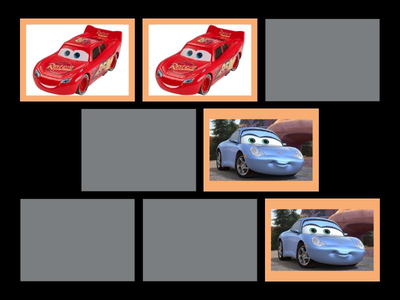 Cars Matching - Matching pairs