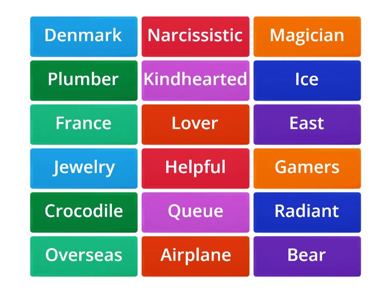 Choose one of these speaking cards - Flip tiles