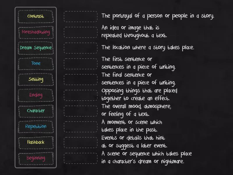 Structural Features - Match up