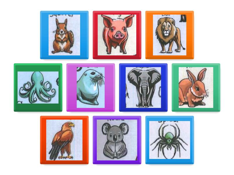 animal flip cheat sheet - Flip tiles