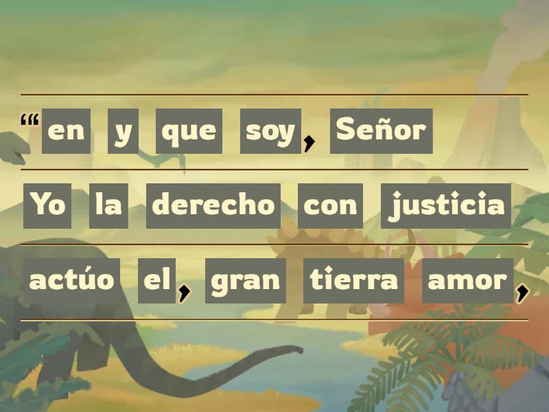 Lección 21 Versículo de Memoria: Primaria - Unjumble