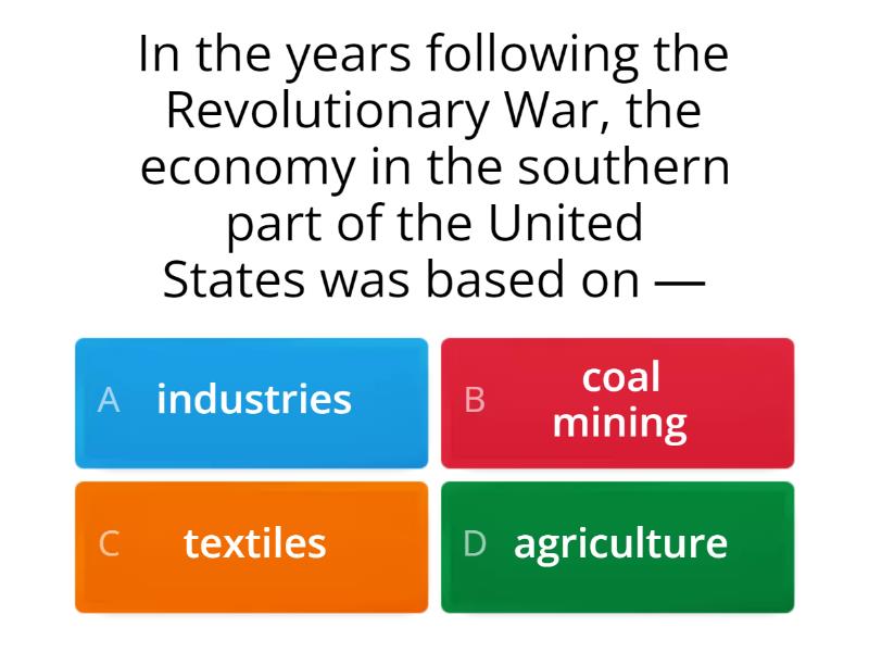 Civil War 4th grade VA History - Quiz