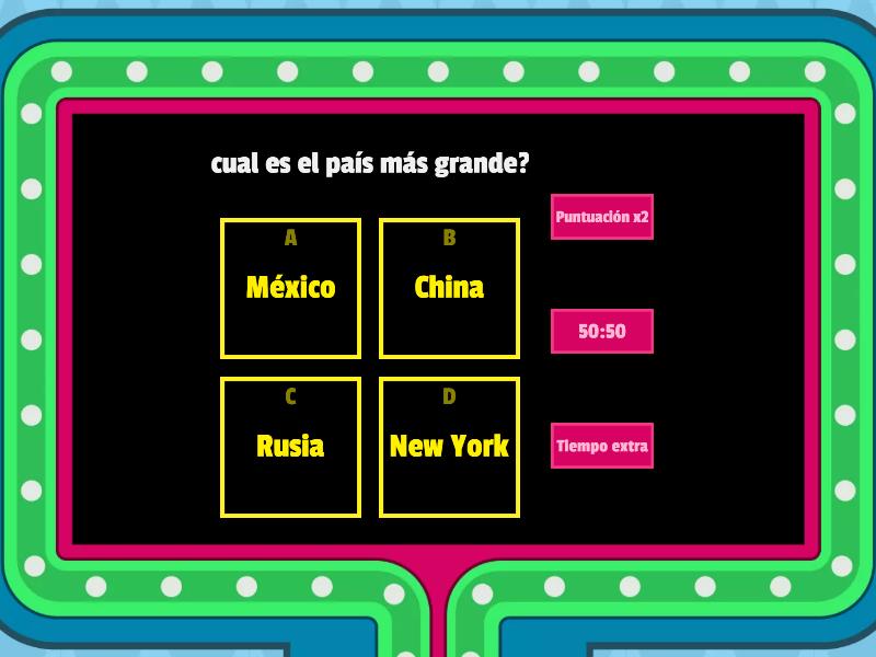 Países - Concurso de preguntas