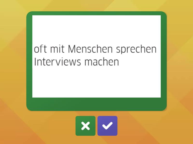 A1.1_K6S2_Berufe raten - Flash cards