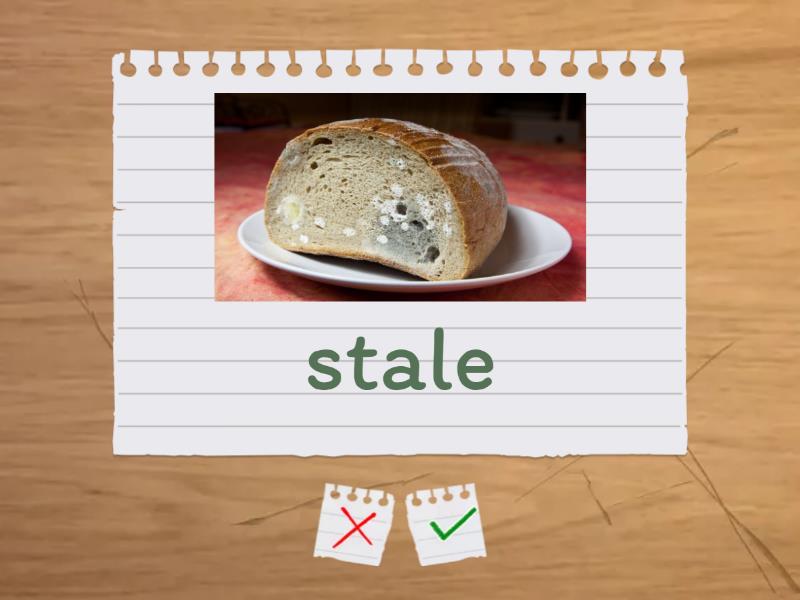 GWW B1+ U4 Describing food - Flash cards