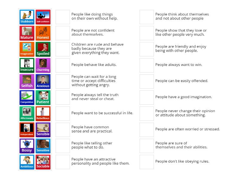 Personality - Match up