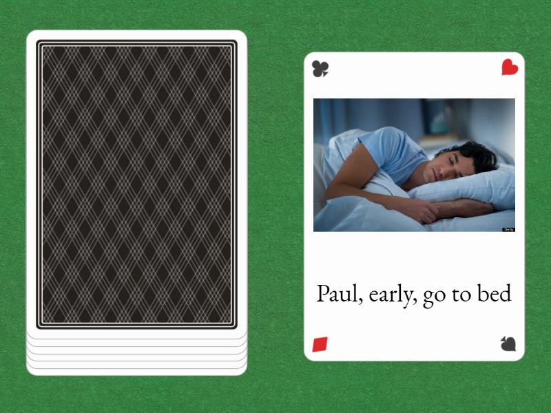 Present Simple - Speaking cards