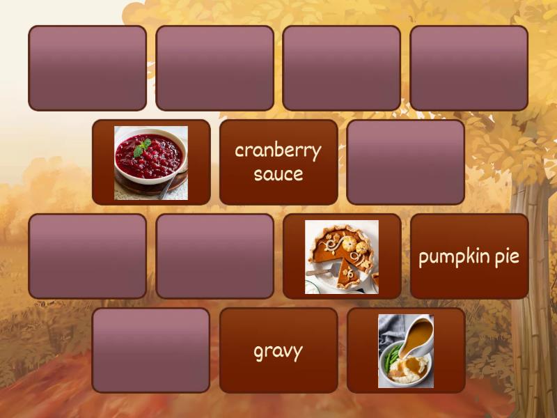 Thanksgiving Lv. 2 - Matching pairs