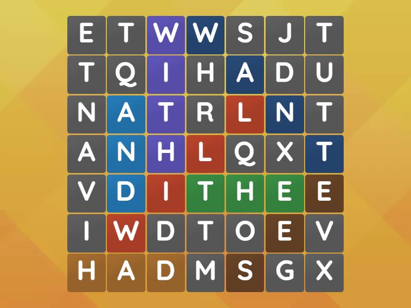 Transition to 1G Power Words - Wordsearch