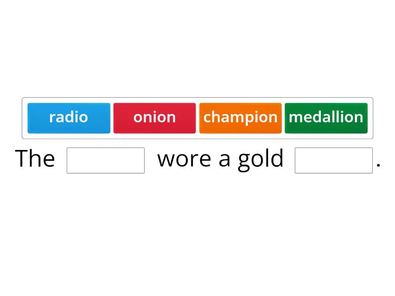 8.3 Make a Real Sentence - Pick the Correct Words - Complete the sentence