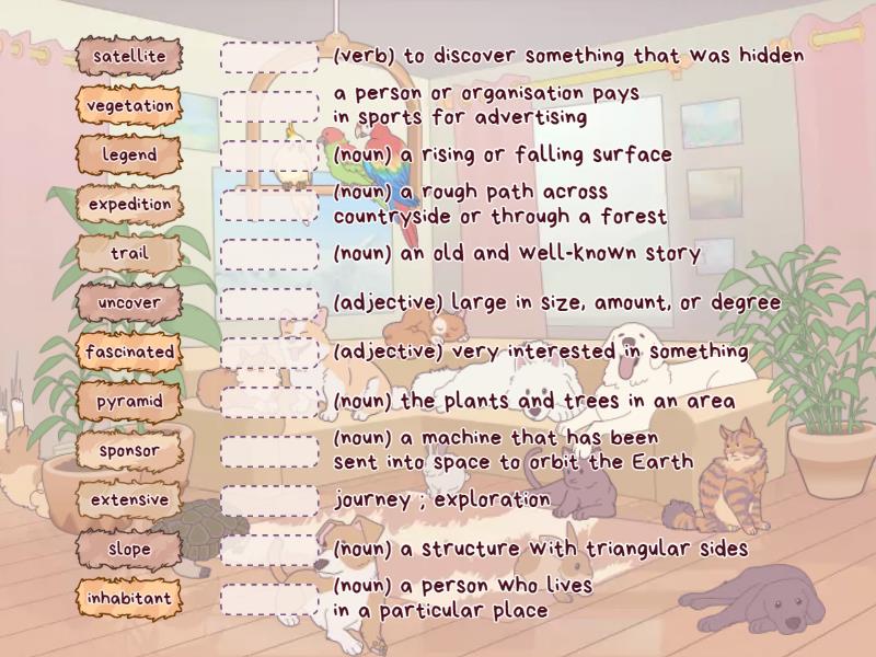 RE-4 Unit9 B - Match up