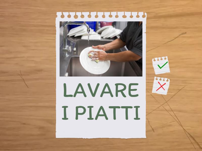 HOUSEWORK - Flash cards