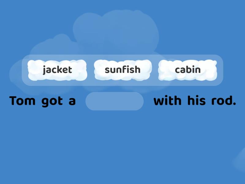 Wilson Step 3.1 Sentences - Complete the sentence