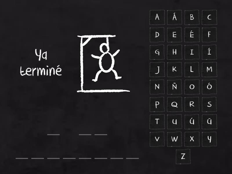 Classroom Language - - Hangman