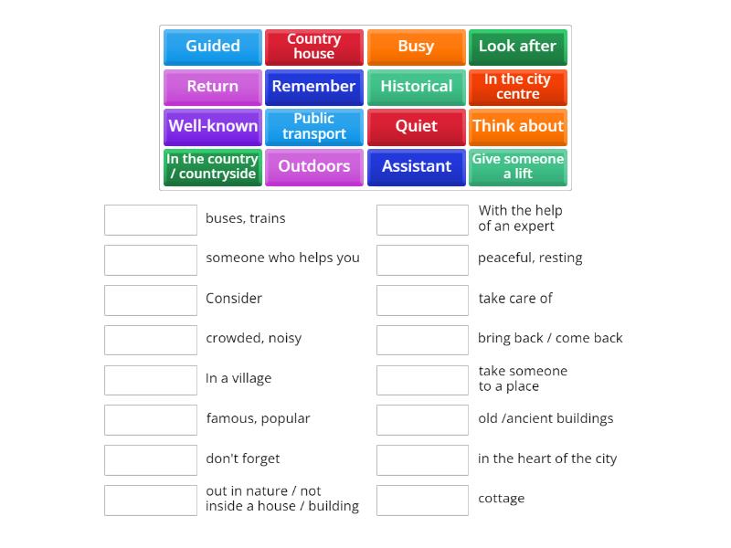 A1 - EXAM PRACTICE SYNONYMS & RELATED WORDS - Match up A1 - EXAM PRACTICE SYNONYMS & RELATED WORDS - Match up