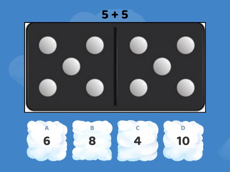 Domino Addition and Subtraction - Quiz