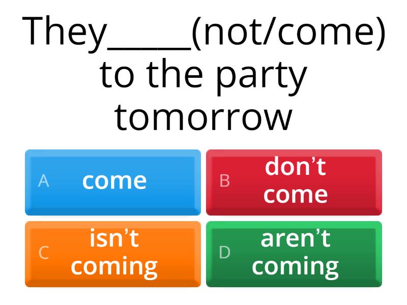 flyers present tense - Quiz