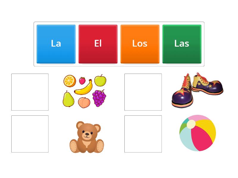ARTICULOS Y SUSTANTIVOS 2 - Match up