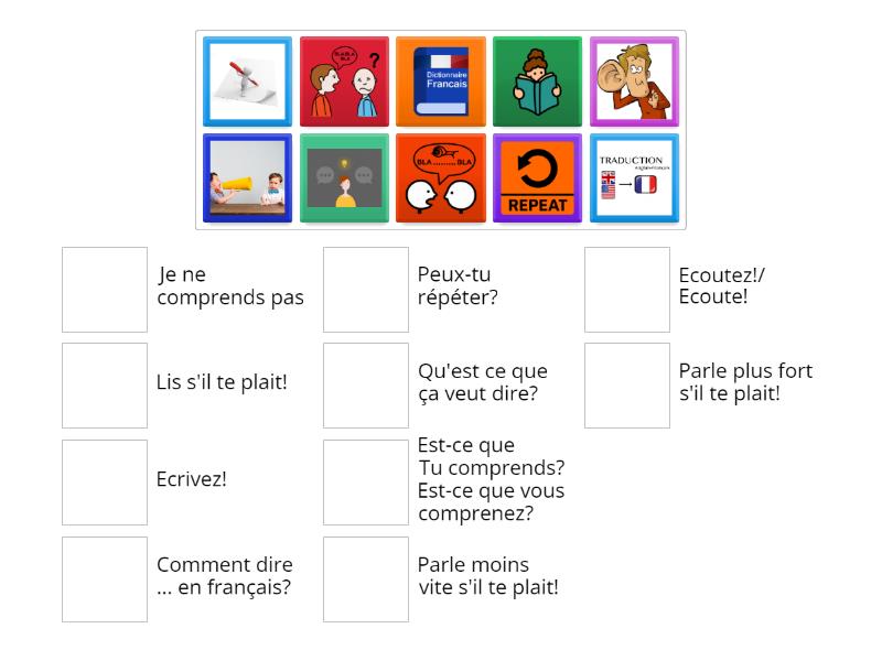 Les consignes de classe NE PAS MODIFIER EXERCICE MODELE - Apparier