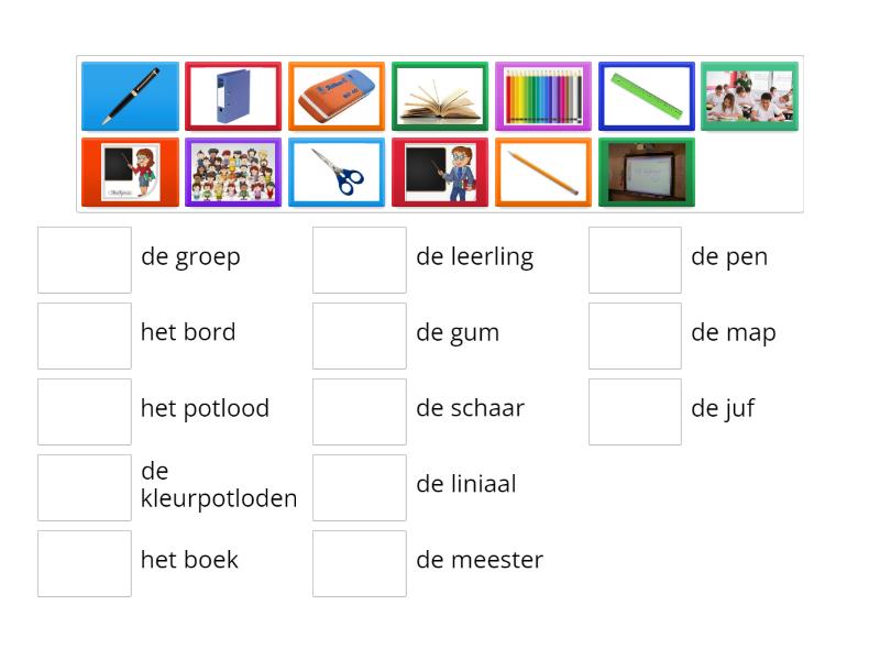 School dag 1 - Match up