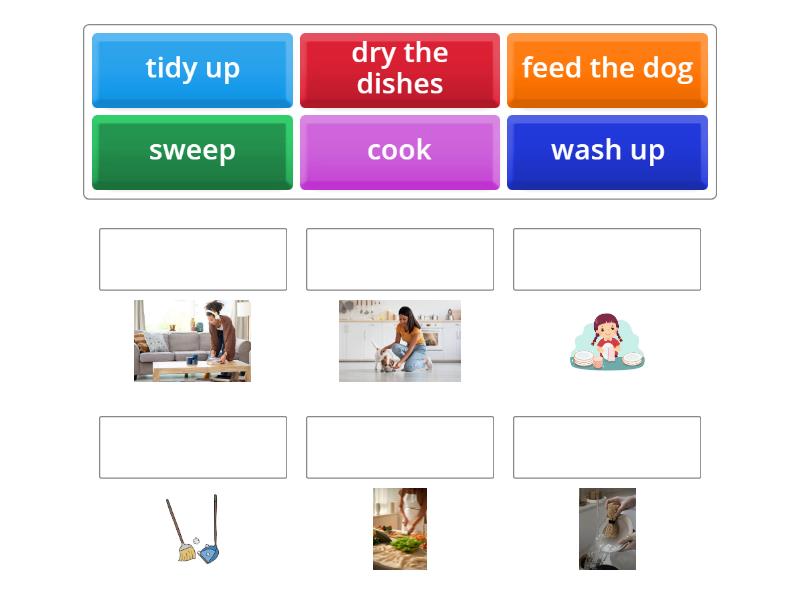 Daily tasks - Match up