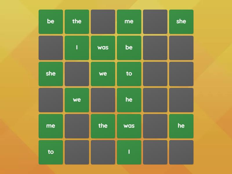 Tricky words block 2 phonics - Matching pairs