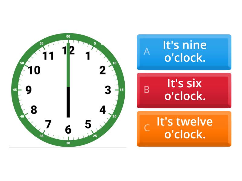 Clock - Quiz