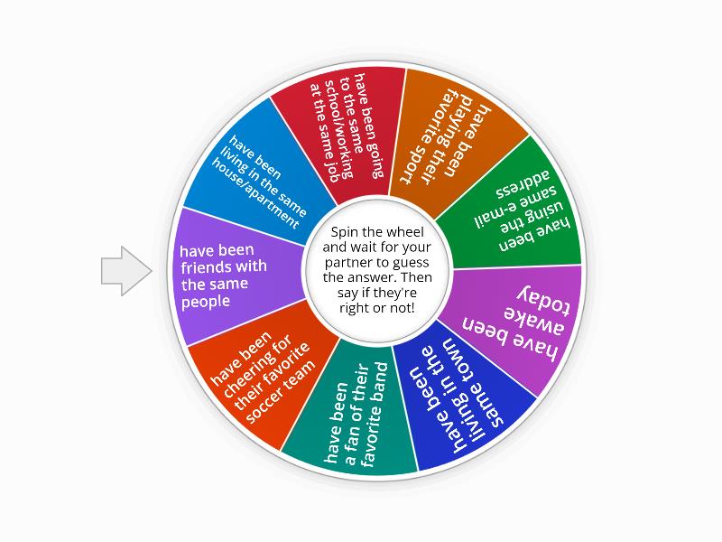 INT 2 Unit 7 How long...? - Spin the wheel