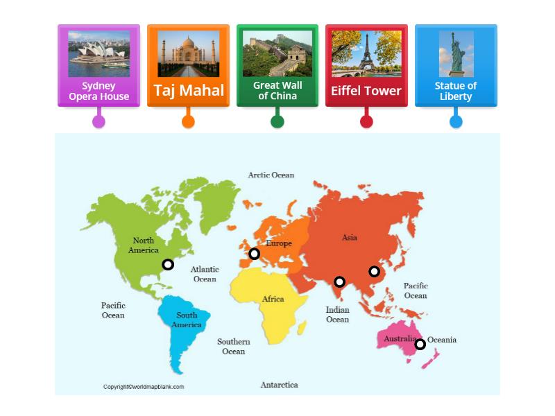 Buildings Around The World - Labelled diagram