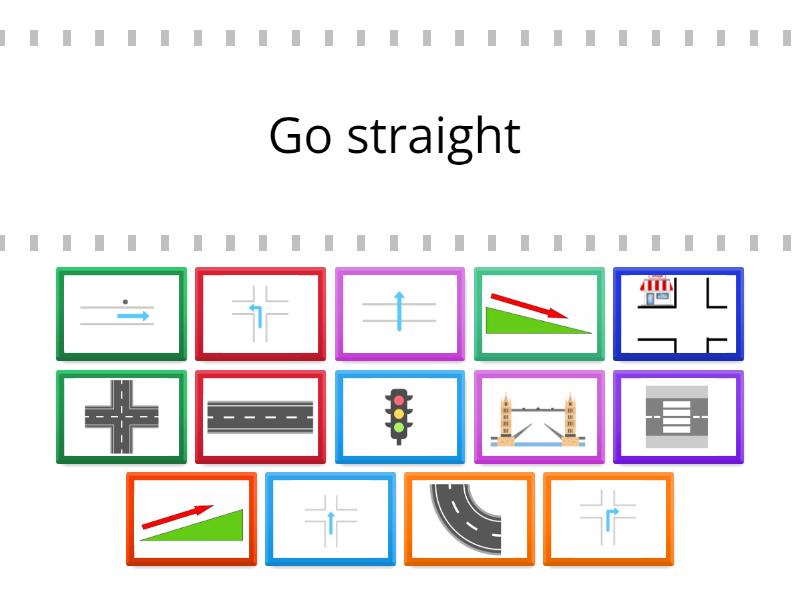 Giving Directons - Find the match