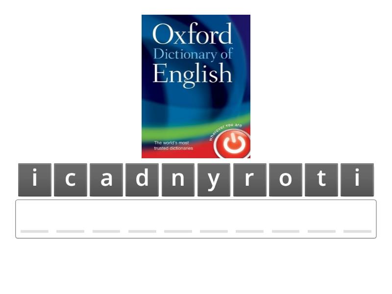 GG2 unit 1 - Anagram