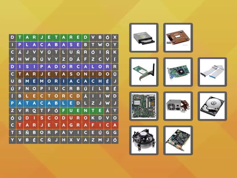Hardware - Wordsearch