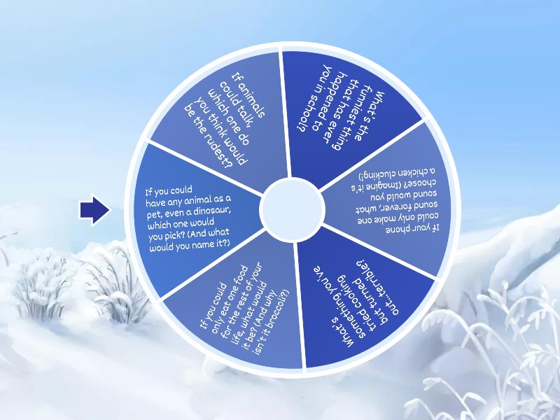 Icebreaker - Spin the wheel