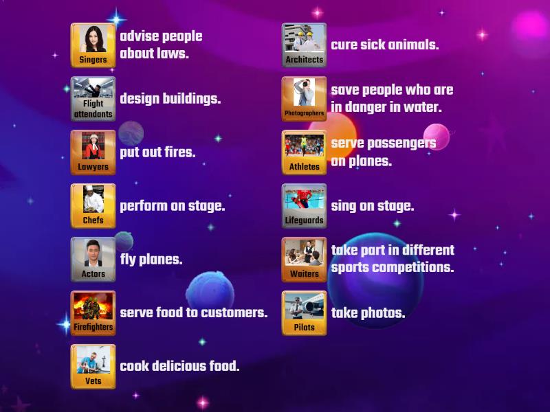 5B Unit 3 Jobs - Unscramble