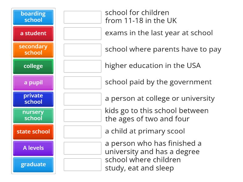 Education NEF Intermediate - Match up