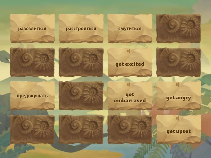 Own It! 3 starter - emotions - Matching pairs