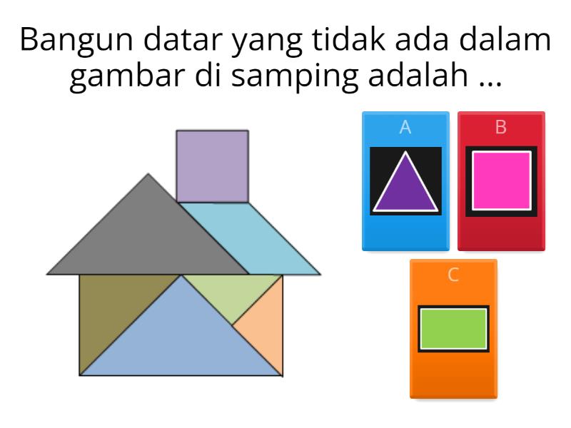 KOMPOSISI DAN DEKOMPOSISI BANGUN DATAR - Cuestionario